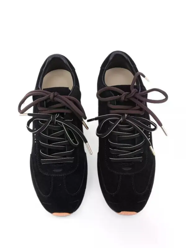 NUBIKK Billy Lou Ii Suede Low-top Sneakers - Black