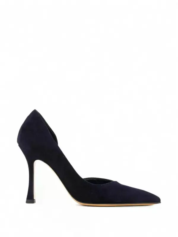 PAUL WARMER D'orsay Pumps - Blue