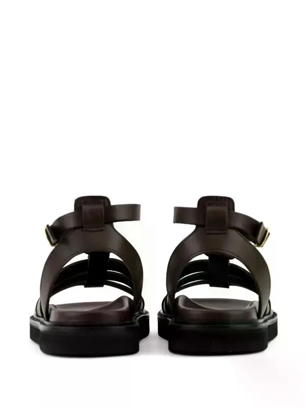 TORAL SHOES Naxos Stud-embellished Flat Sandals
