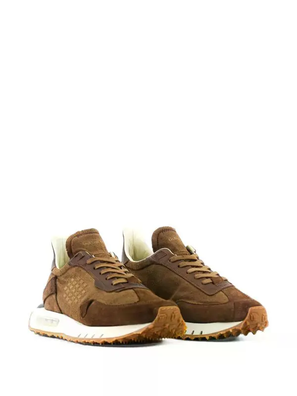 BEPOSITIVE Race Suede Sneakers
