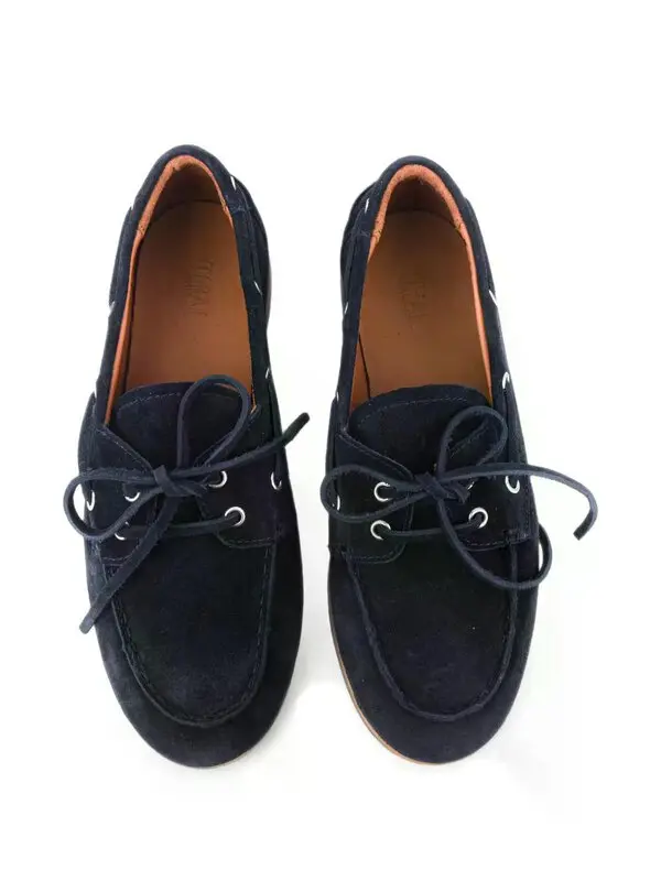TORAL SHOES Harvey Suede Boat Shoes
