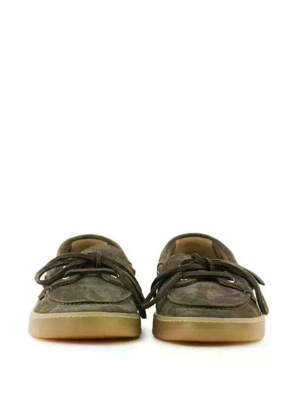 POSA Suede Boat Shoes