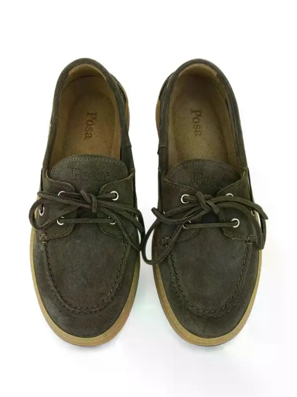 POSA Suede Boat Shoes