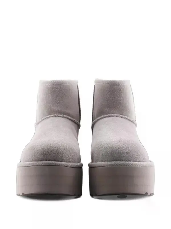 UGG Classic Mini Platform Calf Suede Boots