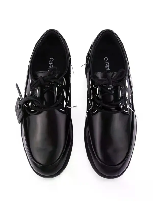 Off-White Sartorial Contrast-stitch Derby Shoes
