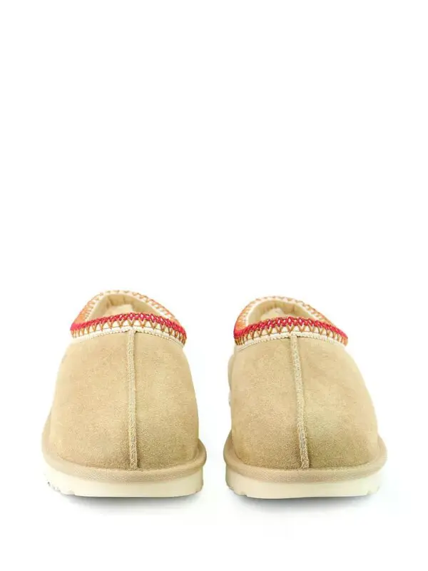 UGG Tasman Embroidered Slippers - Neutrals