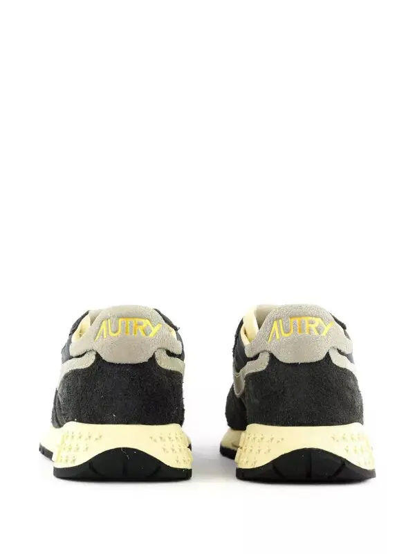 AUTRY Reelwind Logo-patch Low-top Sneakers - Black