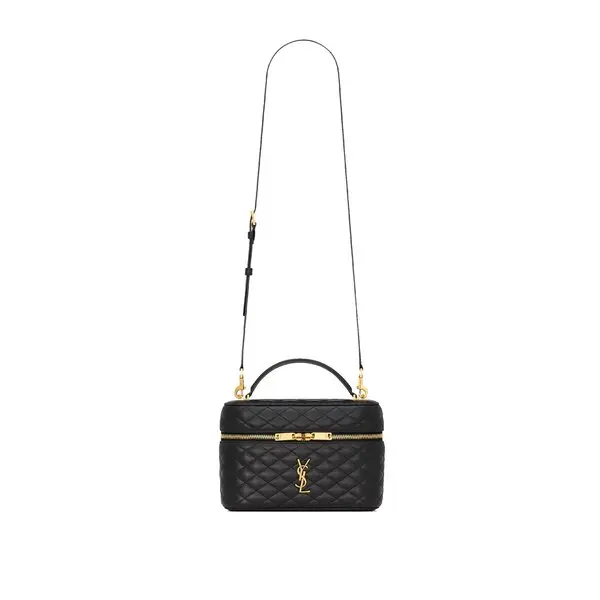 Saint Laurent Gaby Large Vanity Bag - Black