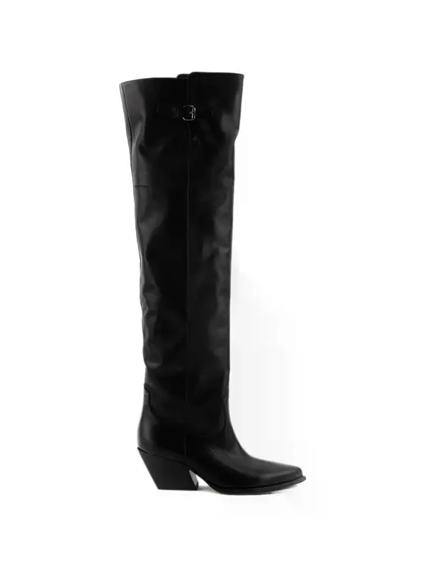 Elena Iachi Leather Over-the-knee Boots