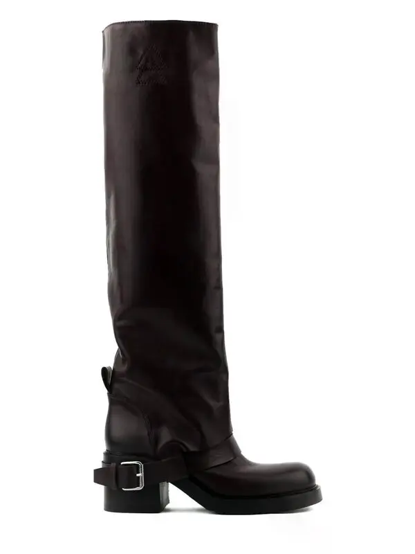 Elena Iachi Buckle-detail Knee-high Boots