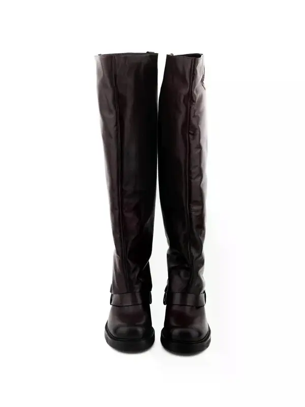 Elena Iachi Buckle-detail Knee-high Boots