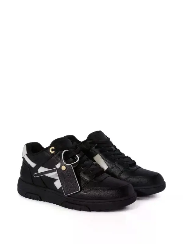 OFF-WHITE Out Of Office Leather Sneakers