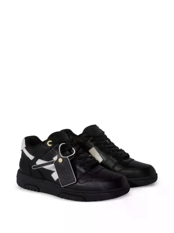 Off-White Out Of Office Leather Sneakers - Black