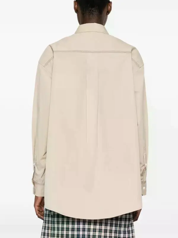 Marni Button-fastening Chest-pocket Shirt
