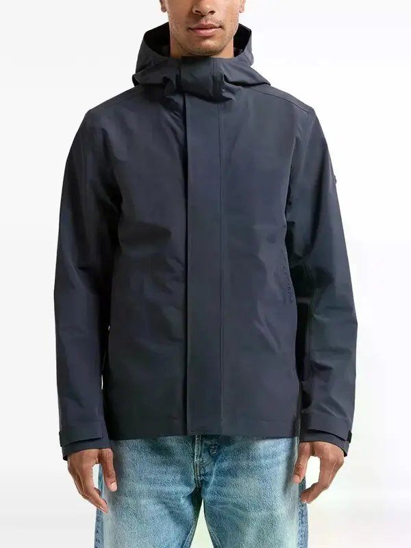 DIDRIKSONS Logan Hooded Logo-print Jacket