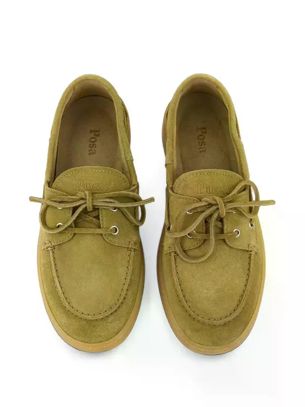 POSA Suede Boat Shoes