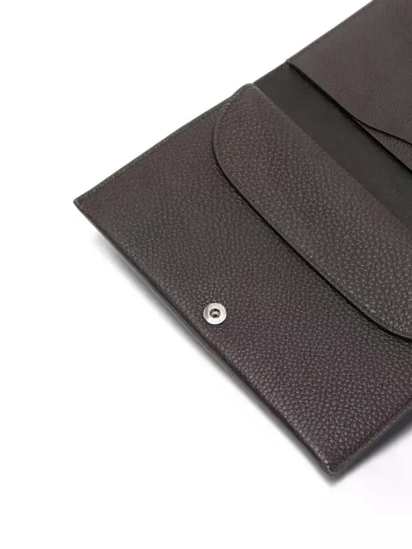 THE ROW Snap-closure Leather Wallet