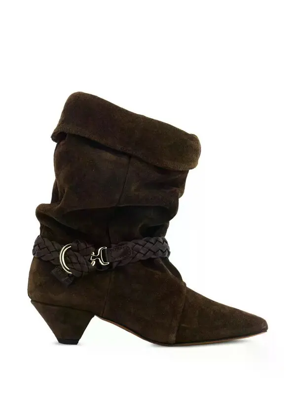 NUBIKK Sally Lynn Braided Ankle Boots