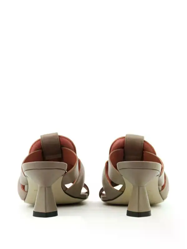 MOROBÉ Romy Intertwined-leather Heeled Sandals