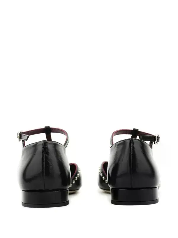MOROBÉ Florinne 01 Studded T-bar Ballet Flats