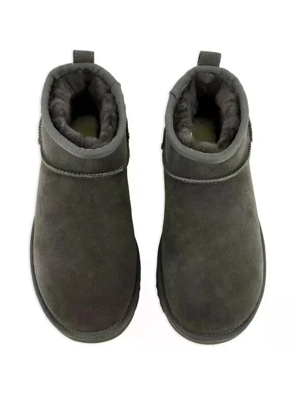 UGG Classic Ultra Mini Leather Ankle Boots