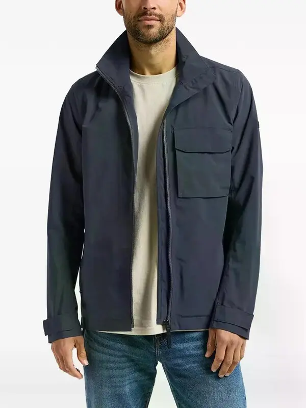 DIDRIKSONS Tyler Flap-pocket Zip-up Jacket - Blue