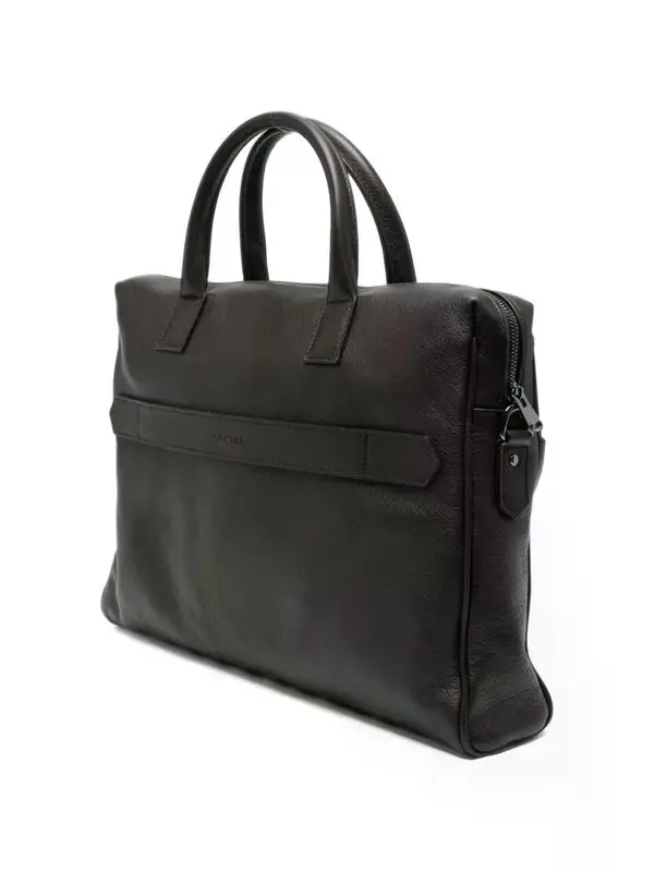 Canali Leather Briefcase