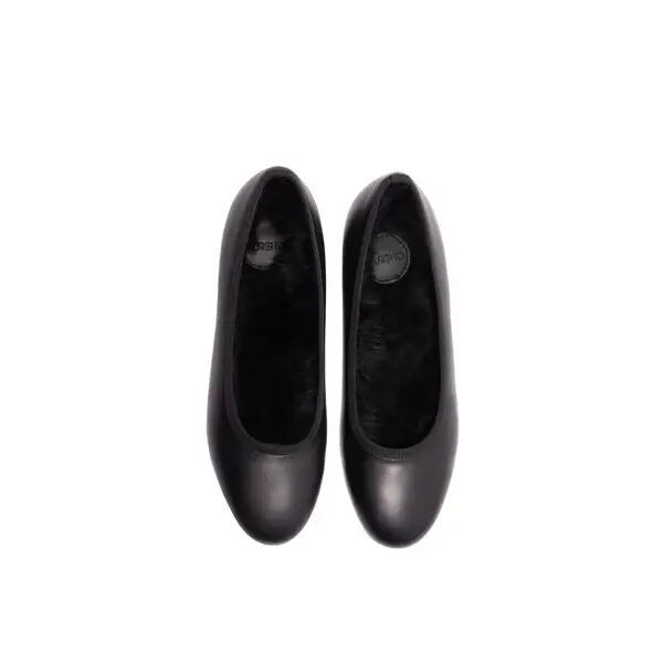 FURSHO Classic Shearling-lined Ballerinas