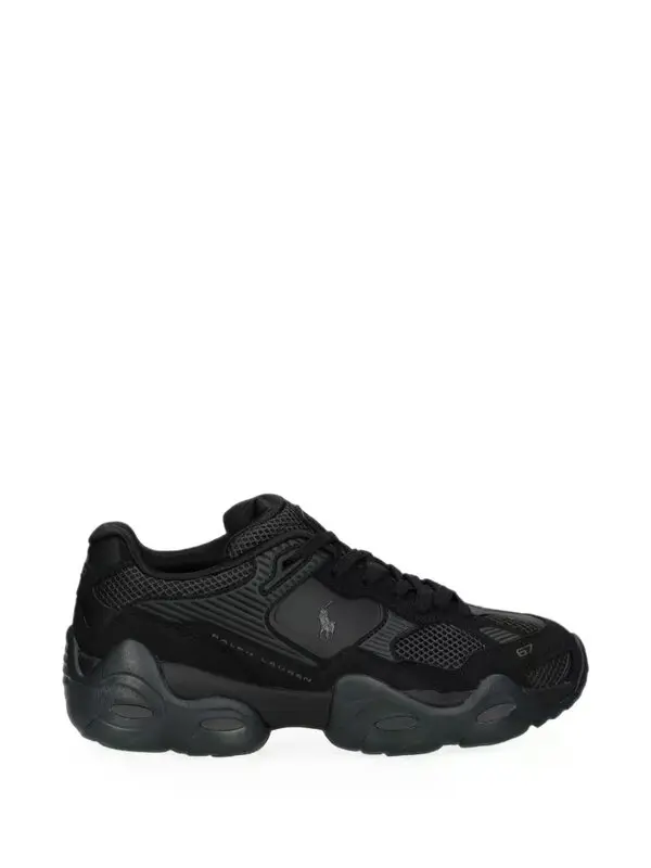 Polo Ralph Lauren Logo-patch Panelled Sneakers