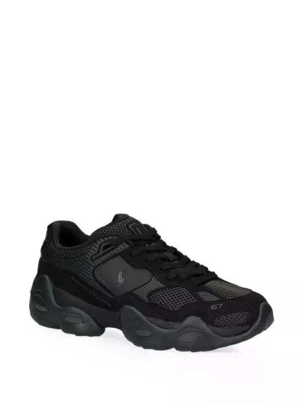 Polo Ralph Lauren Logo-patch Panelled Sneakers