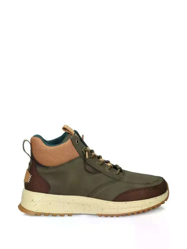 HEY DUDE Tahoe Classic Lace-up Panelled Sneakers