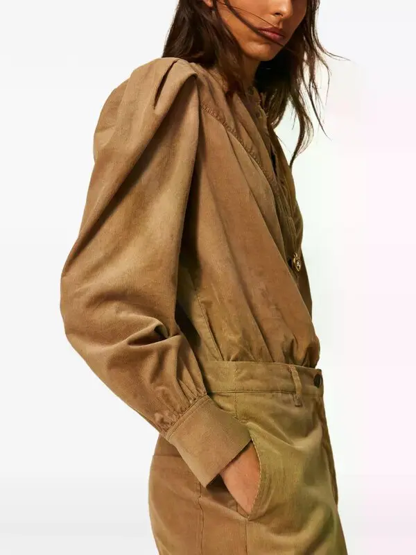 TWINSET Myfo Velvet Shirt