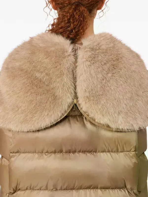 Max Mara Quilted Hooded Coat
