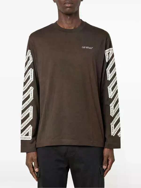 OFF-WHITE Arrows Diag-stripe T-shirt