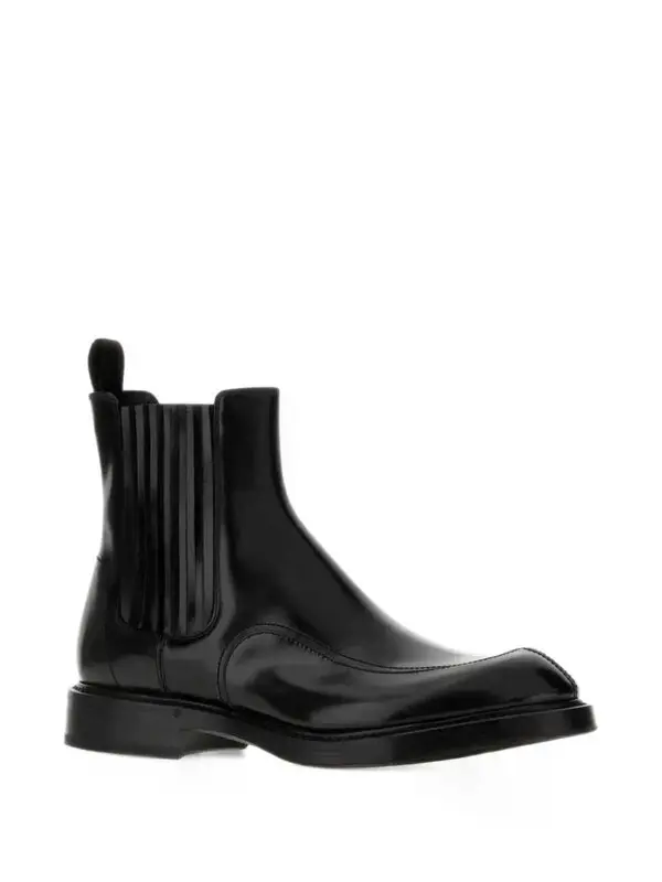Dolce & Gabbana Leather Ankle Boots