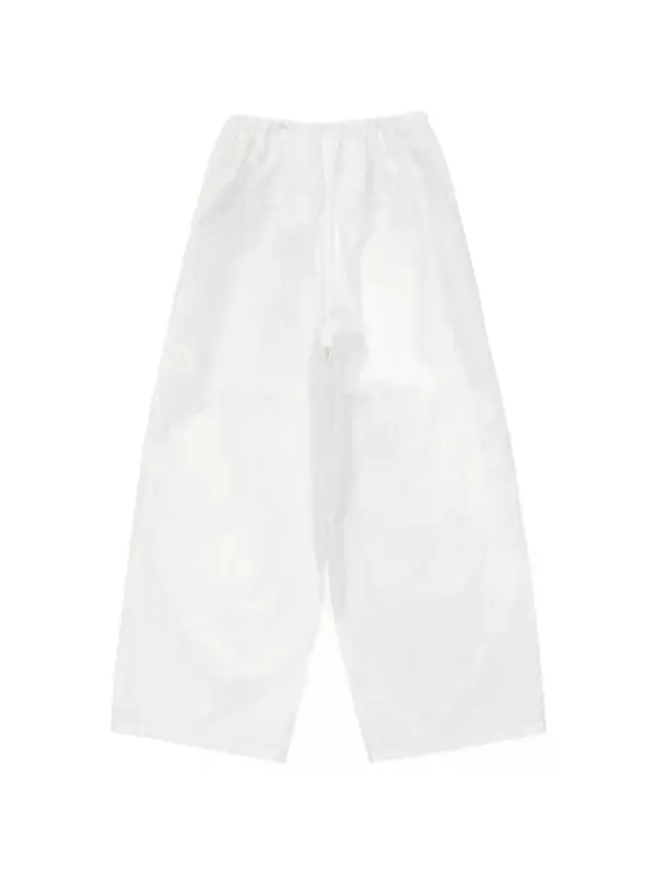 AMOMENTO Banding Wide-leg Trousers