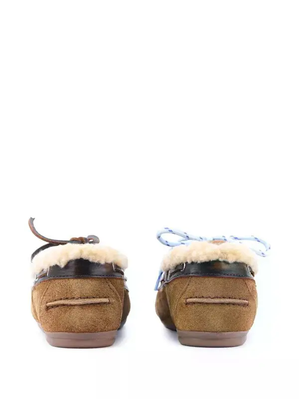 POSA Brushed Suede Loafers