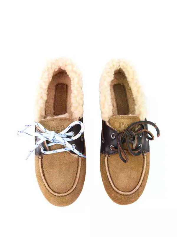 POSA Brushed Suede Loafers