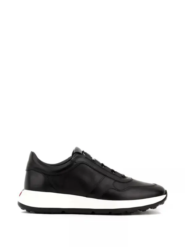 TOD'S Red Dot Leather Sneakers