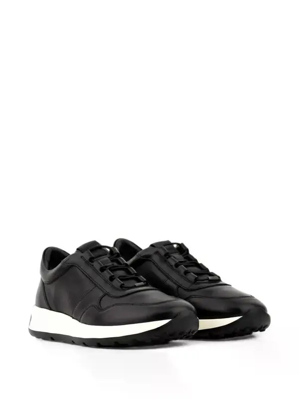 TOD'S Red Dot Leather Sneakers