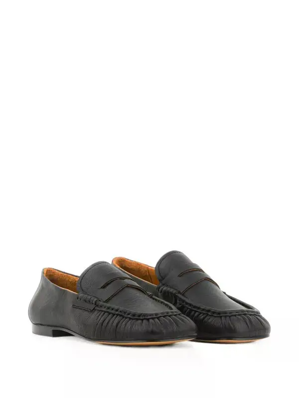 TORAL SHOES Penny Leather Loafers