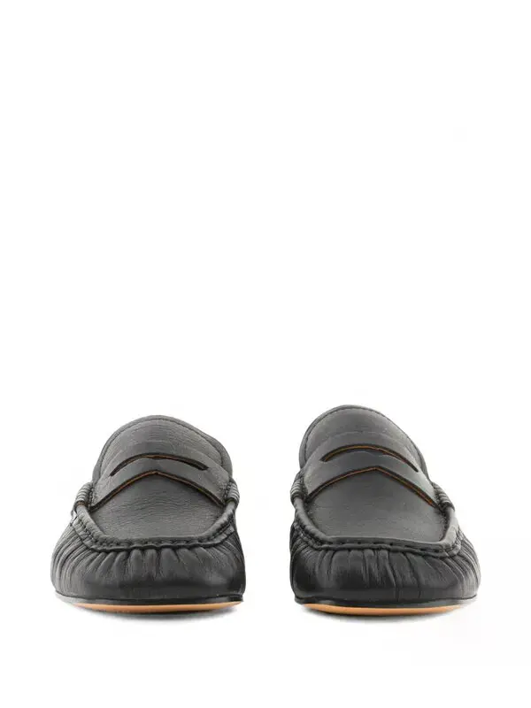 TORAL SHOES Penny Leather Loafers