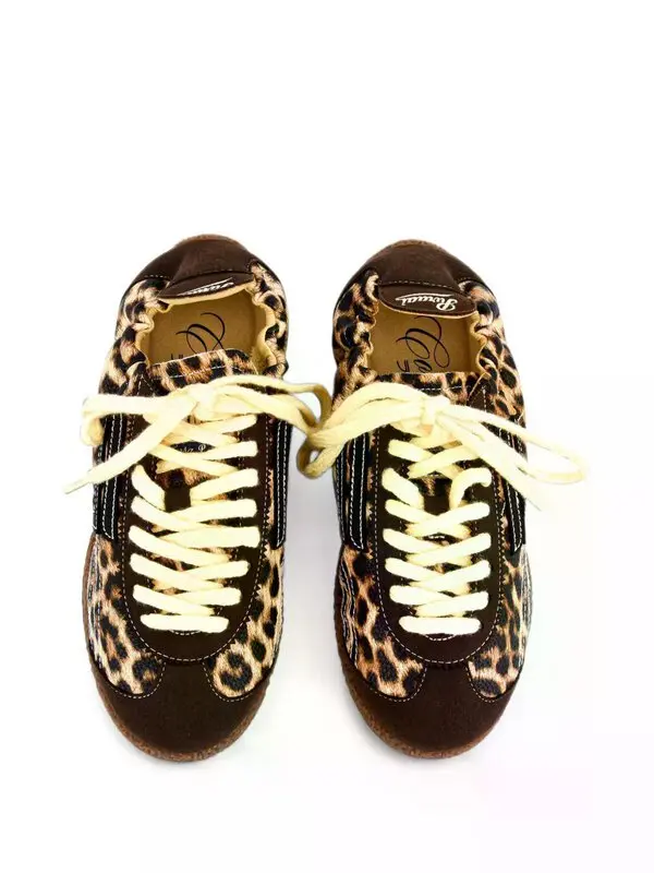 PURAAI Corsa Bolt Leopard-print Sneakers