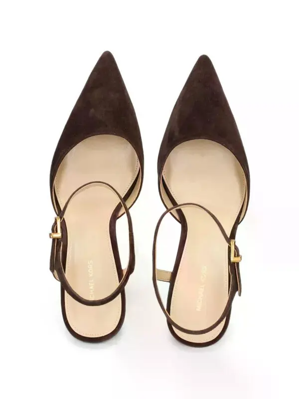 Michael Kors Amara Suede Slingback Pumps