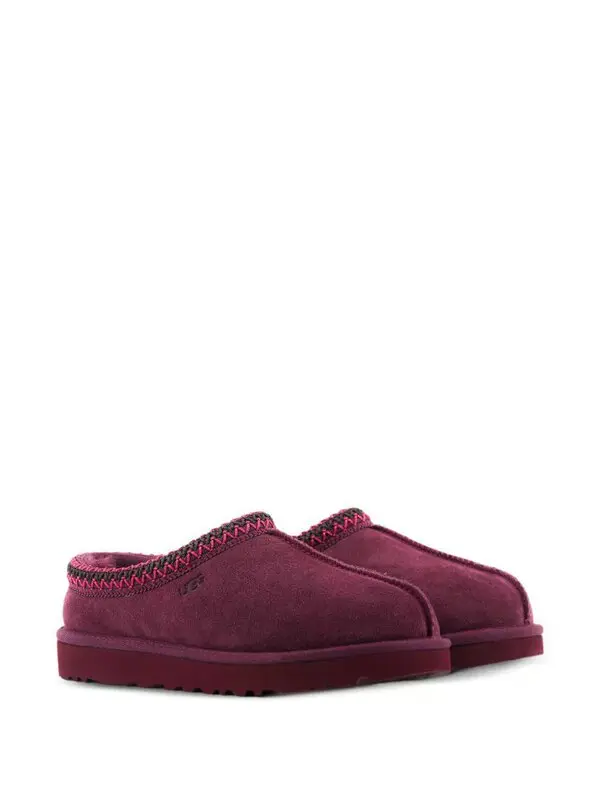 UGG Tasman Ii Leather Flat Mules - Purple