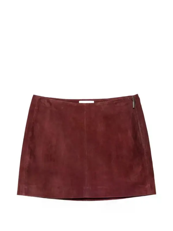 ARMA Melody Suede Mini Skirt