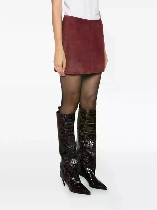 ARMA Melody Suede Mini Skirt