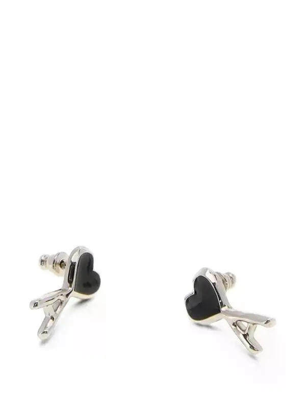 AMI Paris De Coeur Earrings - Silver