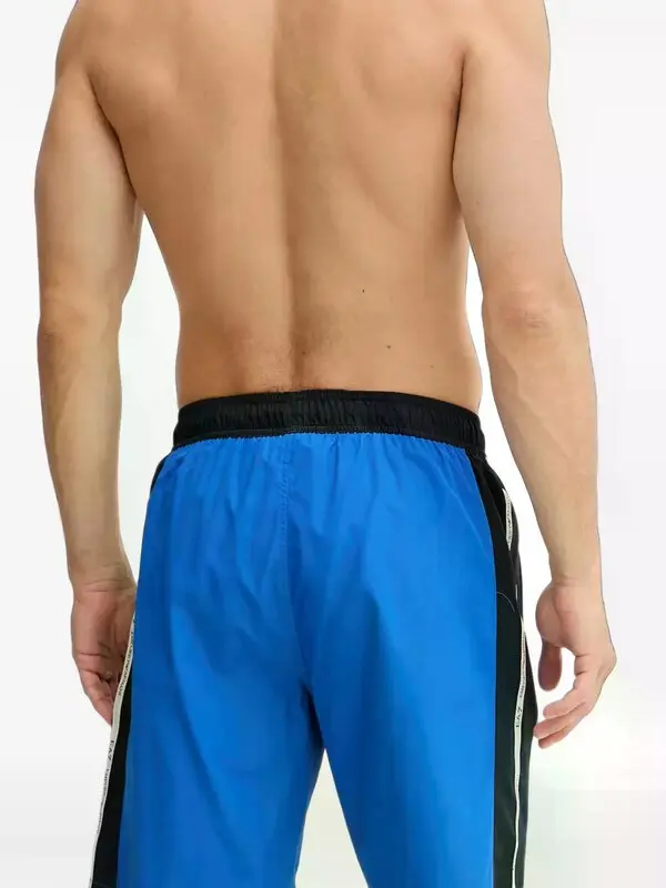 EA7 EMPORIO ARMANI Logo-tape Swim Shorts