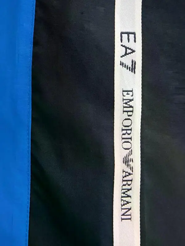 EA7 EMPORIO ARMANI Logo-tape Swim Shorts